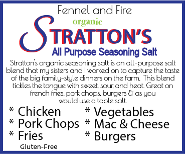 STRATTON'S SEASONING SALT - Fennel and Fire